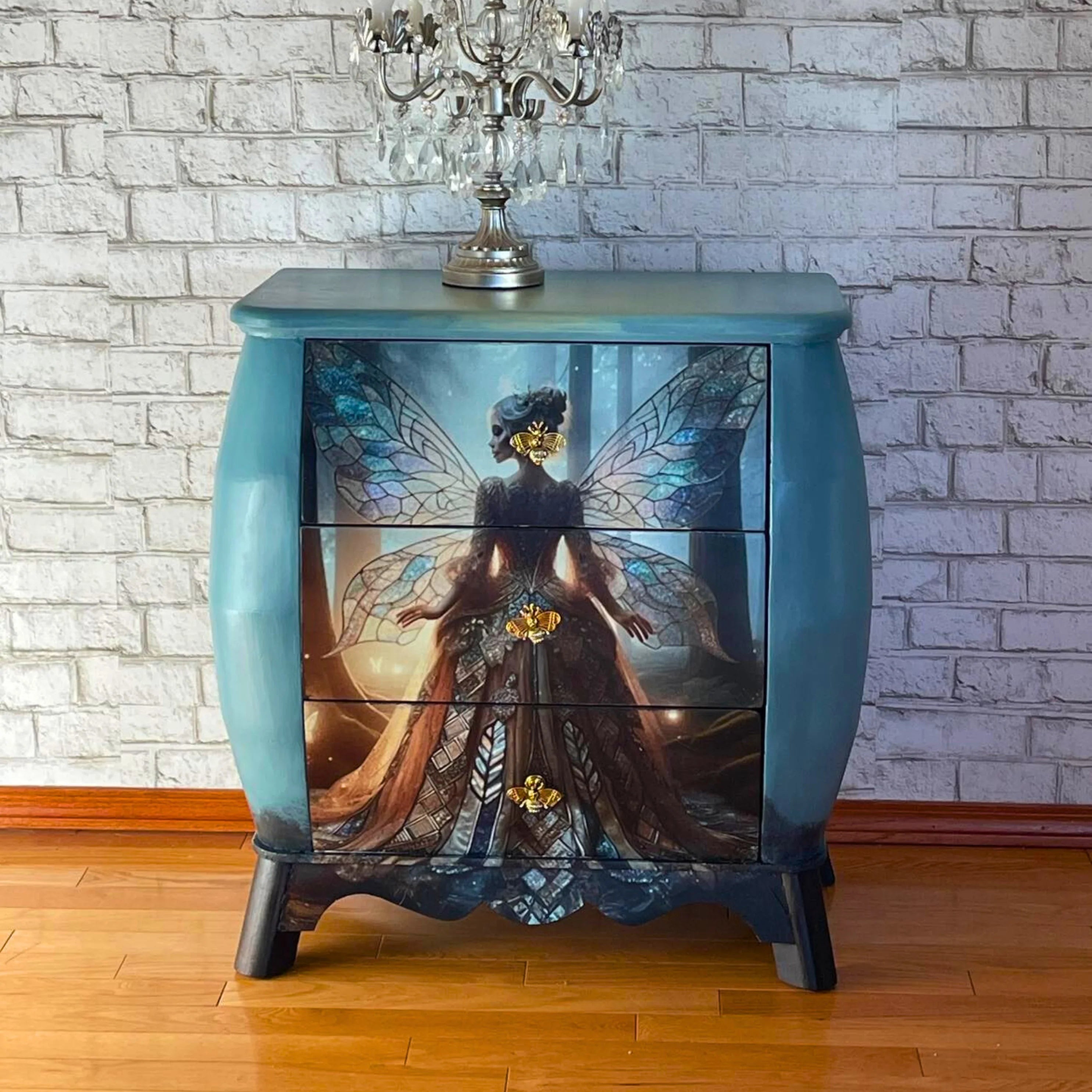 Enchanted Glow - Mint Decoupage Paper – Rescue Recycle Reuse